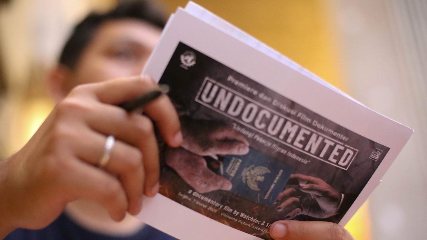 “UNDOCUMENTED” Film Launching : The Fate of Indonesian Migrant Worker ...